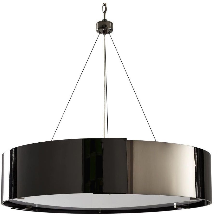 Dante 5 Light 35 inch Black Nickel Chandelier Ceiling Light